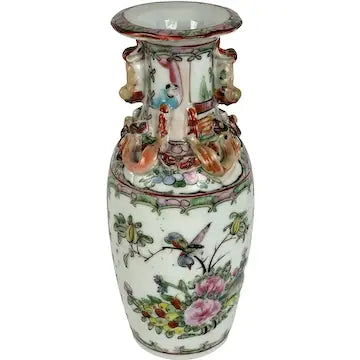 Antique Chinese Export Rose Medallion Vase – Pigeon Squared