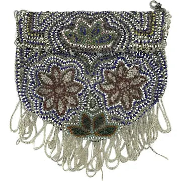 Antique Native American Beaded Purse – Pigeon Squared